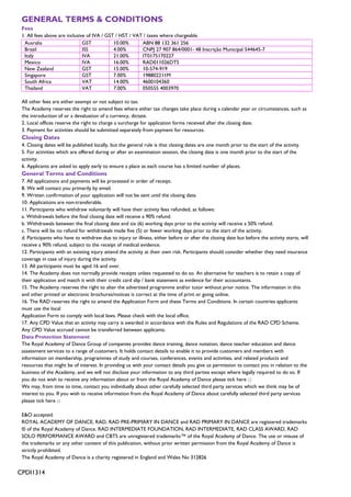 Cpd application form | PDF