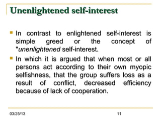 Cpd ch 10 enlightned self interest | PPT