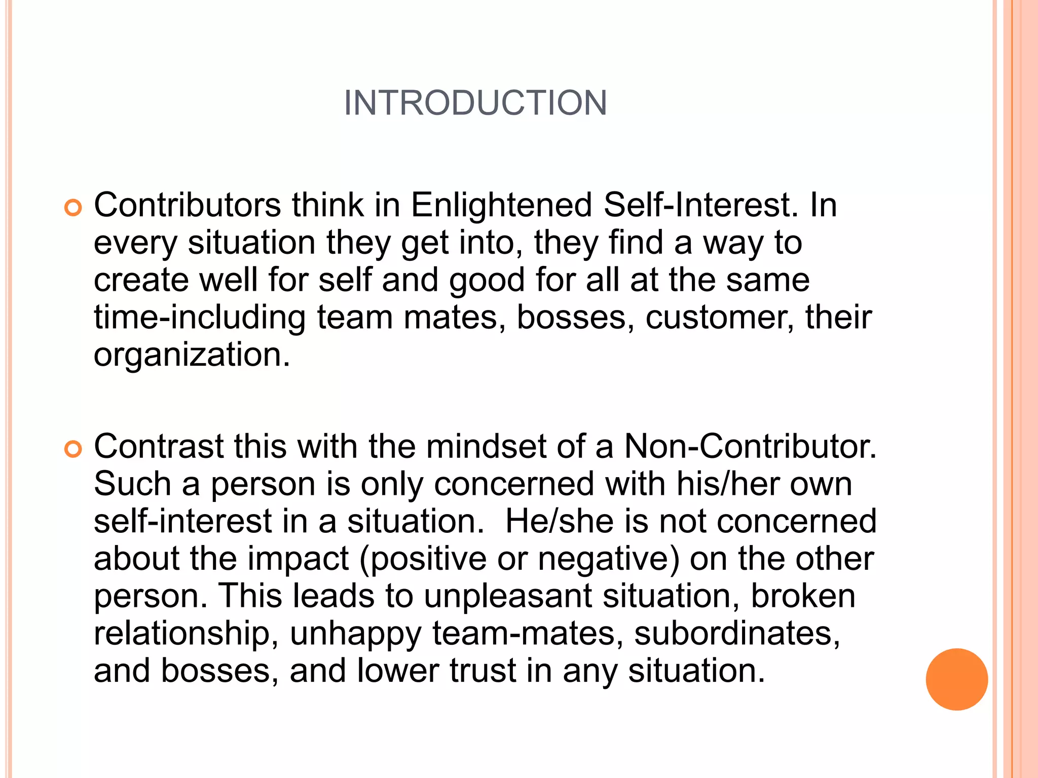 Cpd ch 10 enlightend self interest | PPTX