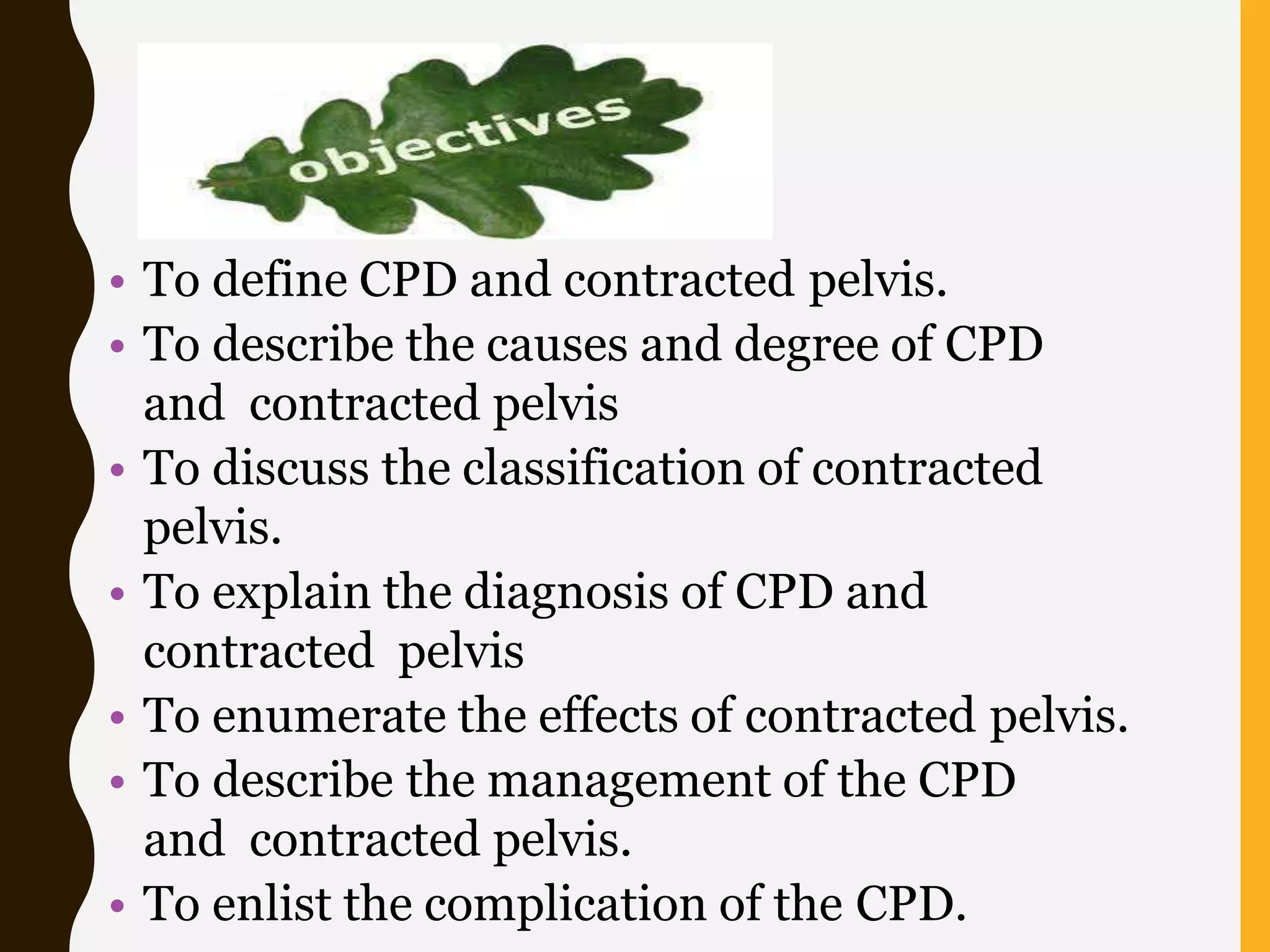 Cpd & contracted pelvis | PPTX