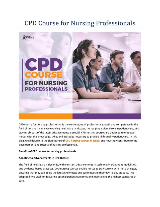 CPD Course for Nursing Professionals.pdf