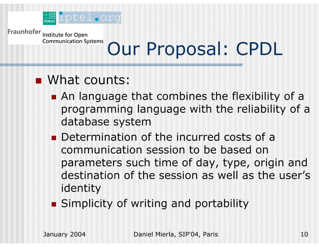 CPDL - Charging Plan Definition Language | PDF