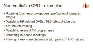 CPD launch presentation - Dr Penny Abbott | PPT