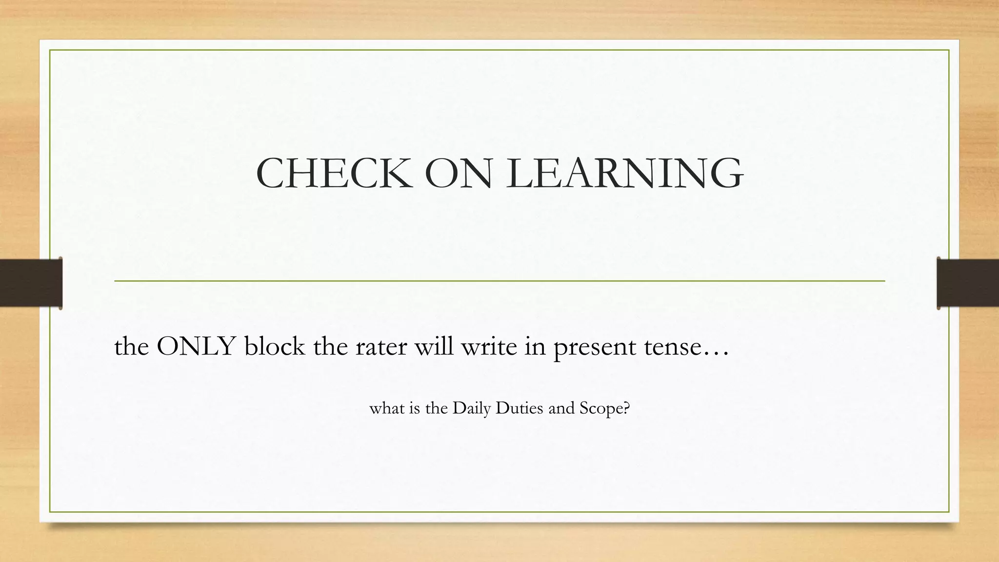 NCODP on NCOER | PDF