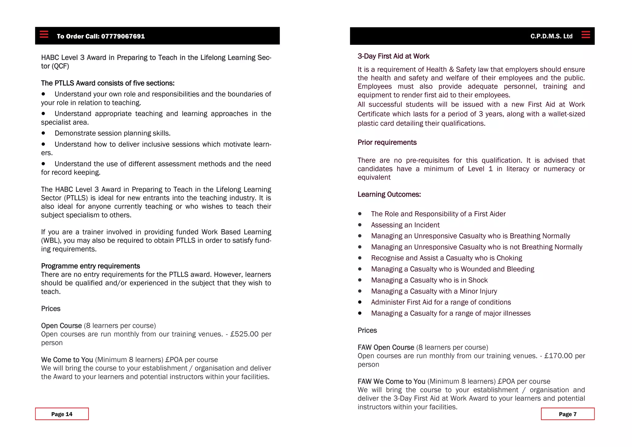 Highfield Training | PDF