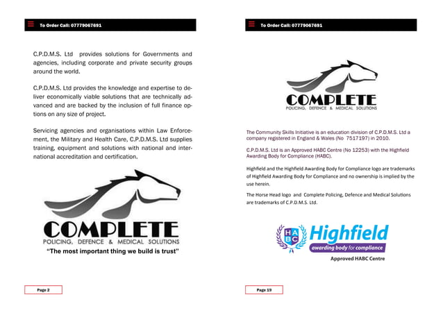 Highfield Training | PPT