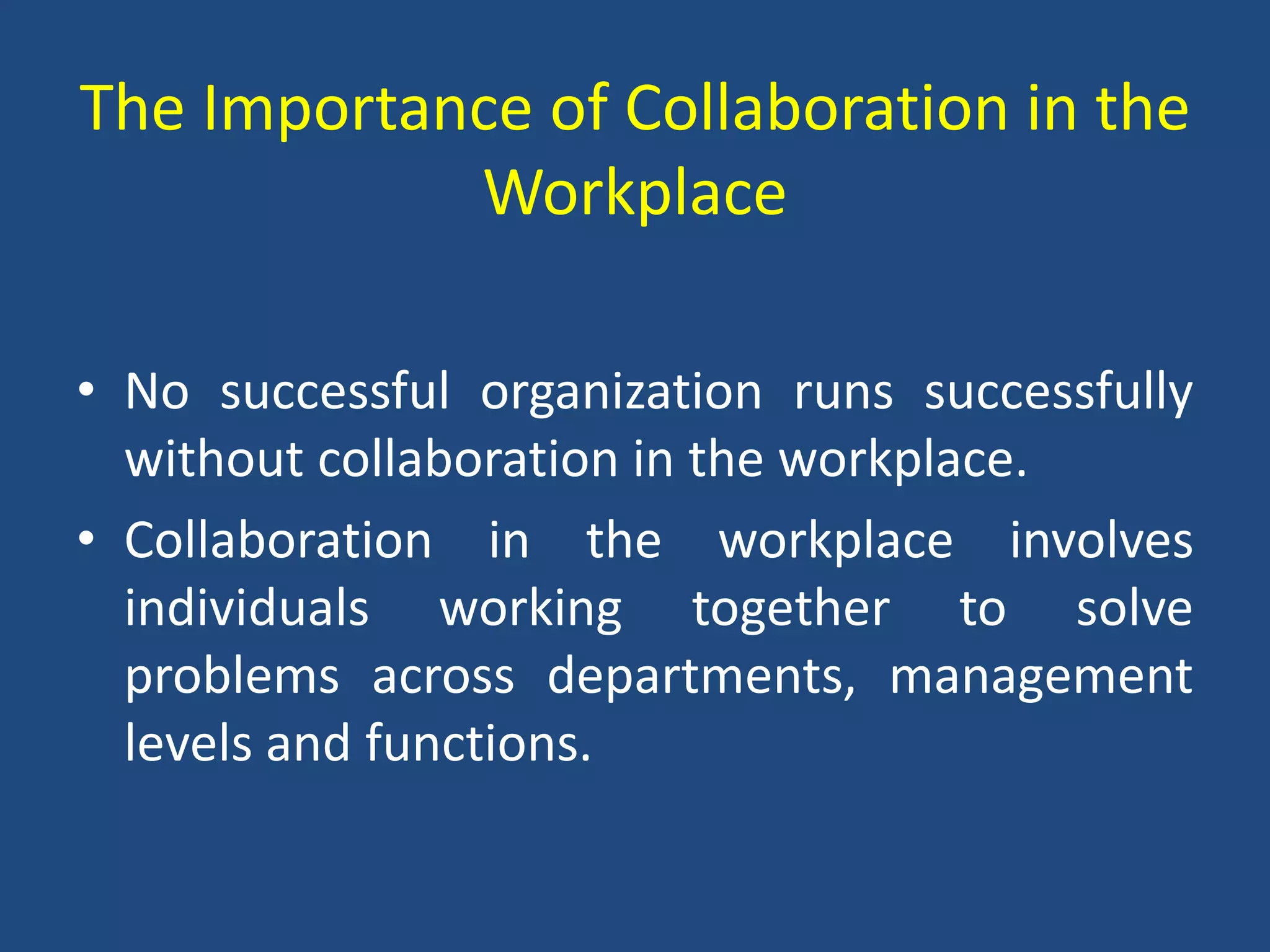 collaboration at work | PPTX