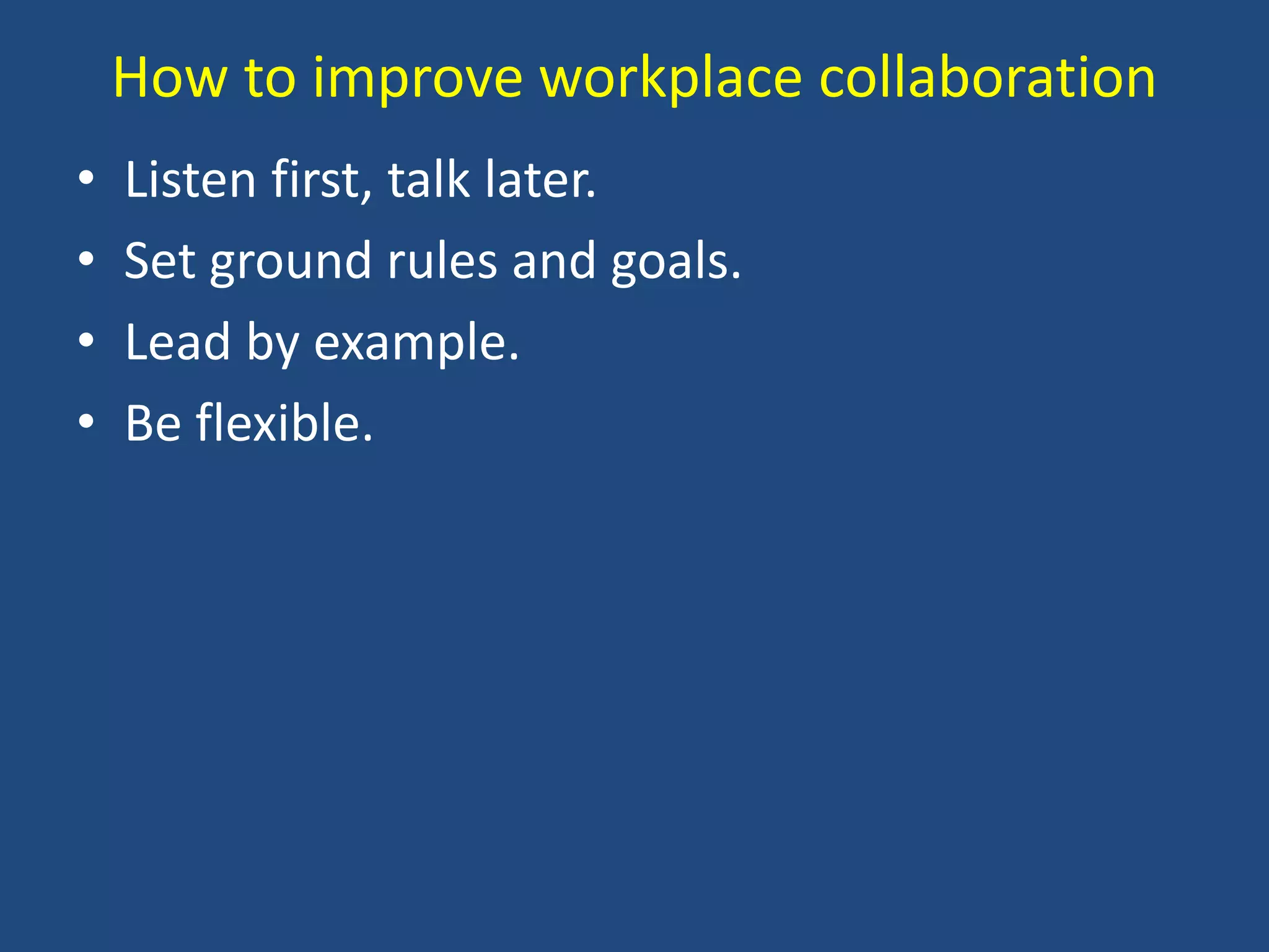 collaboration at work | PPTX