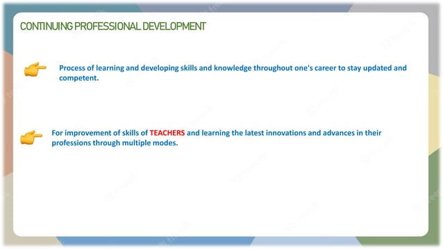 CPD .pptxContinuous professional development | PPTX