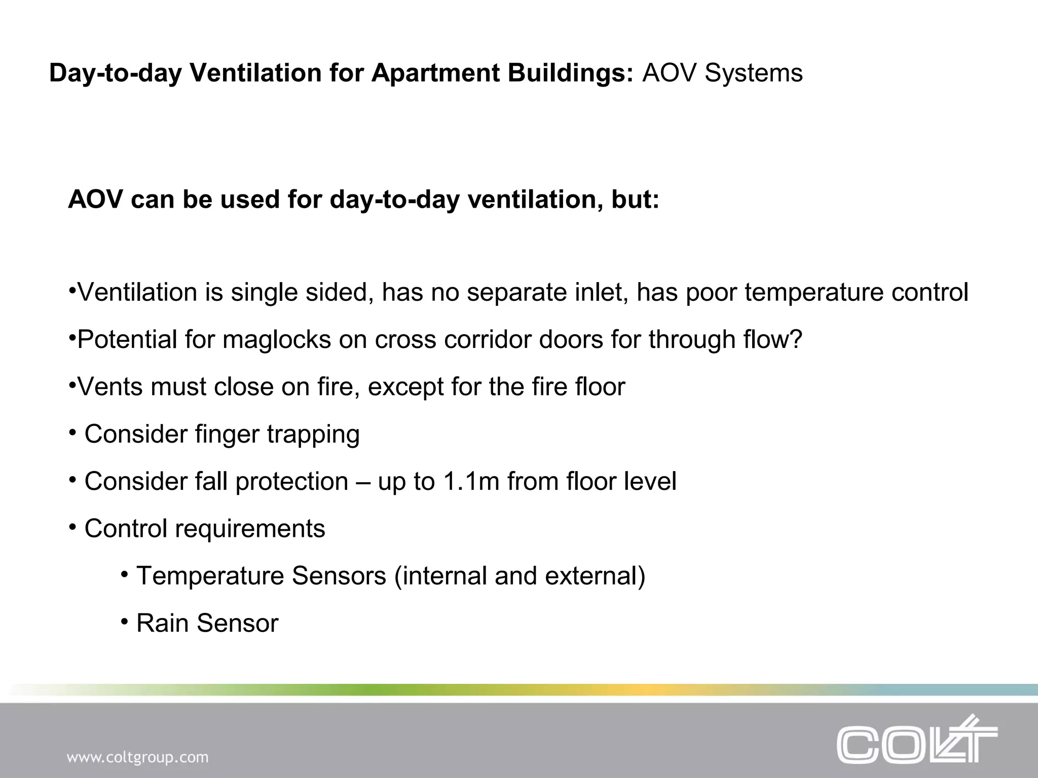 CPD Presentation - Smoke control and environmental ventilation in ...