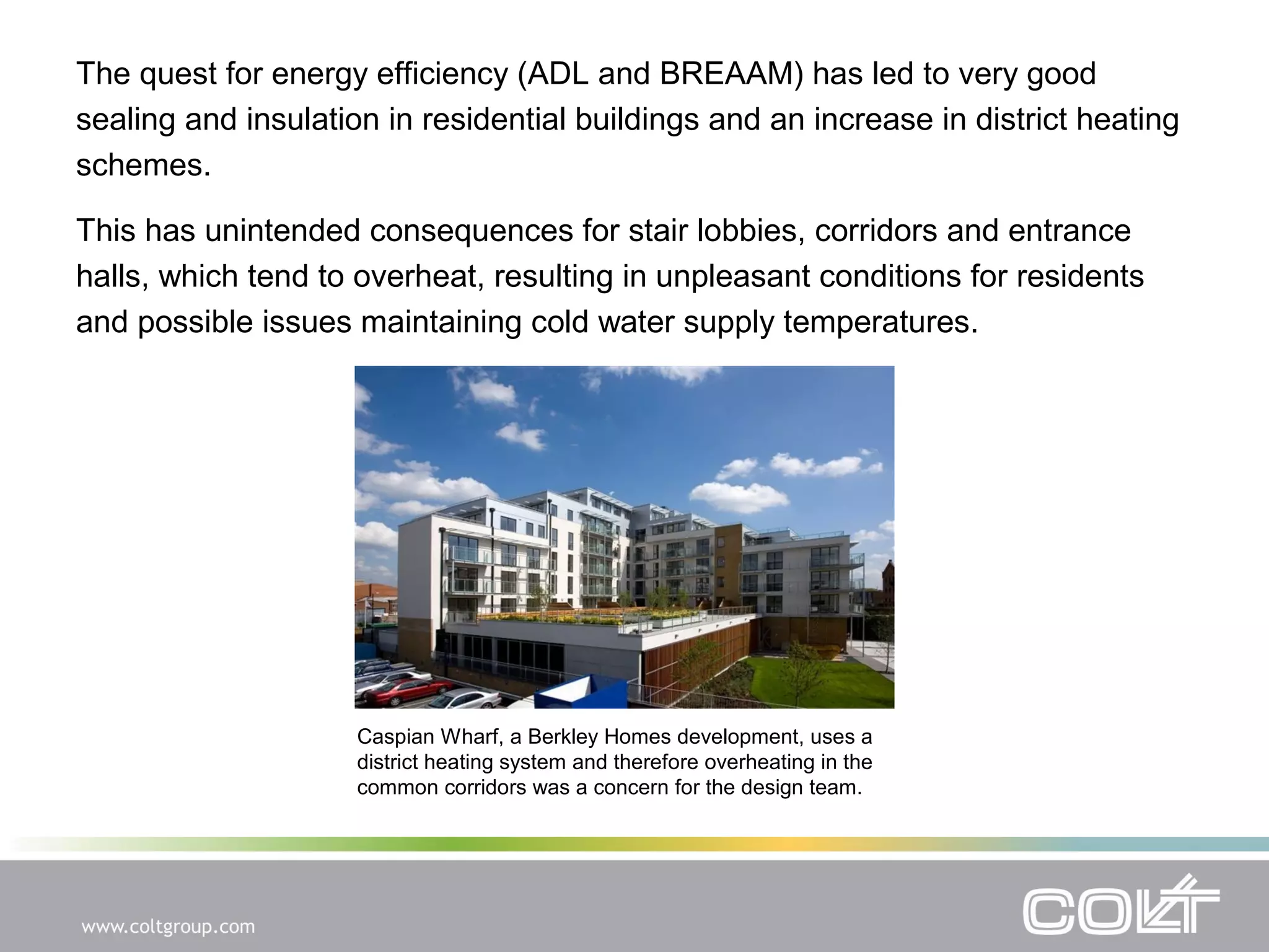 CPD Presentation - Smoke control and environmental ventilation in ...