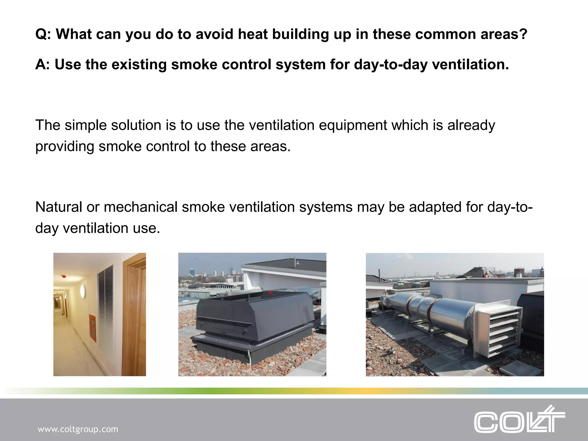 CPD Presentation - Smoke control and environmental ventilation in ...