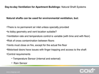 CPD Presentation - Smoke control and environmental ventilation in ...