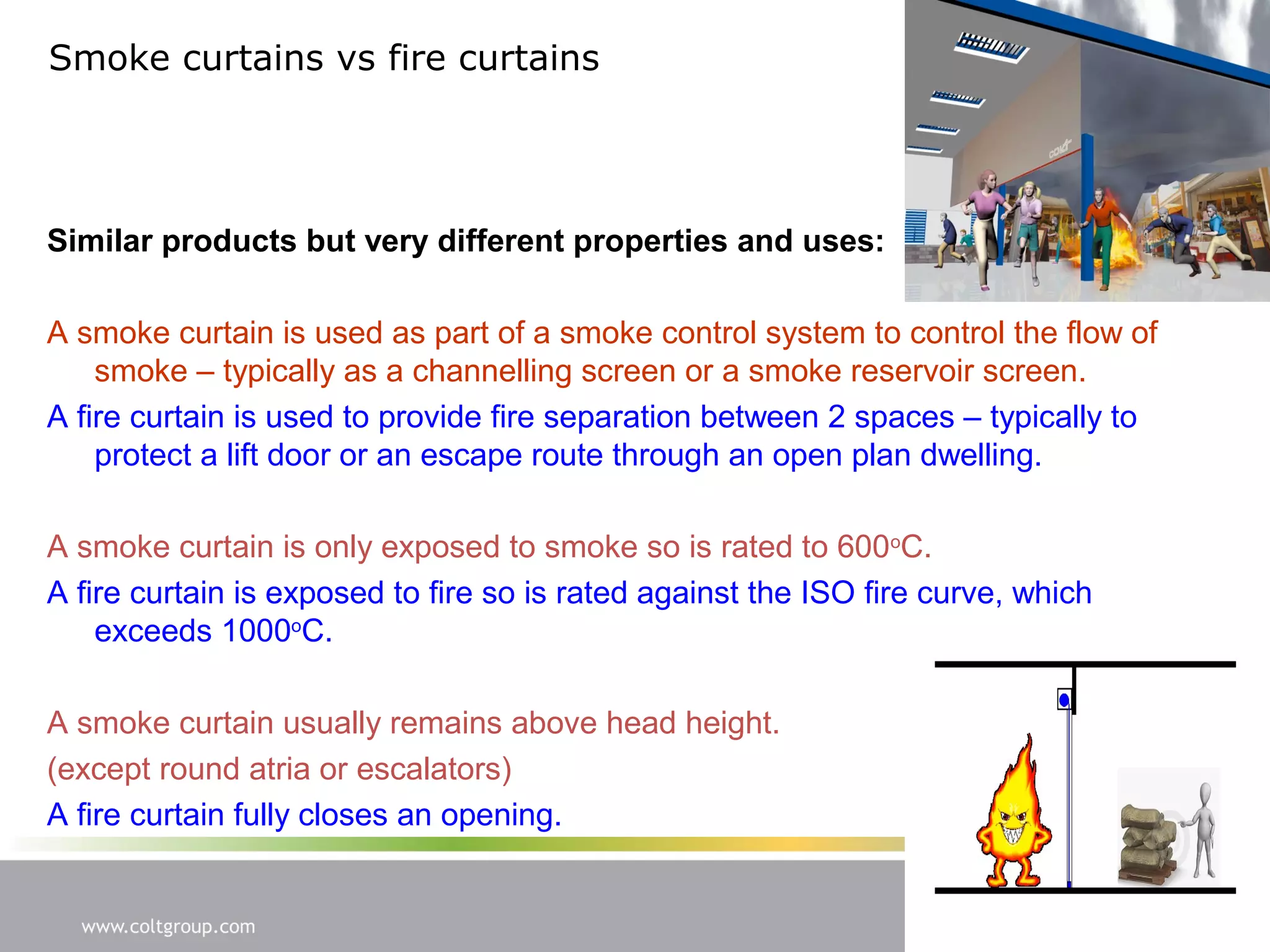 CPD Presentation: Smoke curtains and fire curtains | PPT