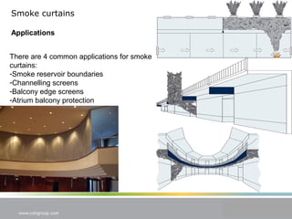 CPD Presentation: Smoke curtains and fire curtains | PPT