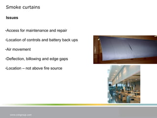 CPD Presentation: Smoke curtains and fire curtains | PPT
