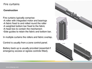 CPD Presentation: Smoke curtains and fire curtains | PPT