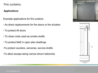 CPD Presentation: Smoke curtains and fire curtains | PPT