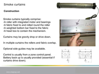 CPD Presentation: Smoke curtains and fire curtains | PPT