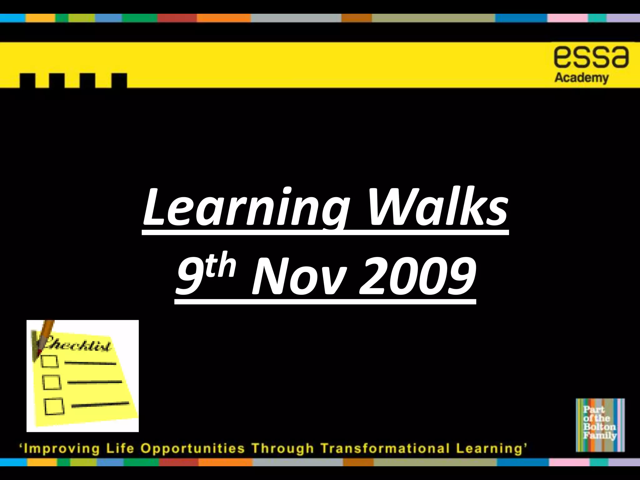 Cpd Presentation Learning Walks | PPTX