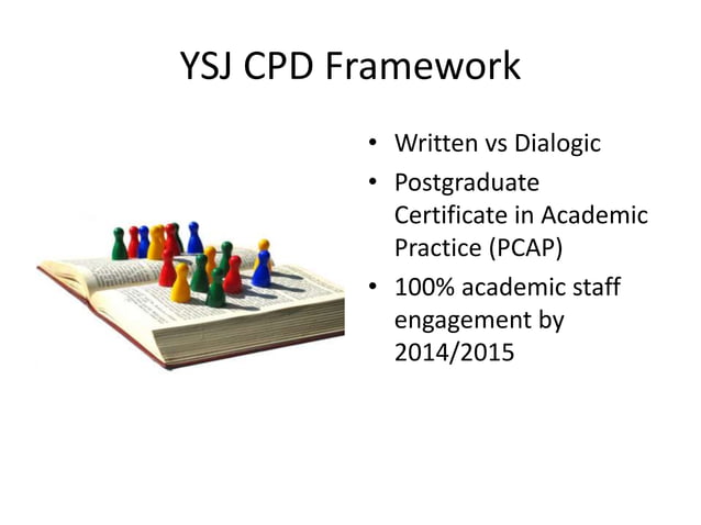 YSJ CPD Framework, UKPSF and Mahara ePortfolios | PPT