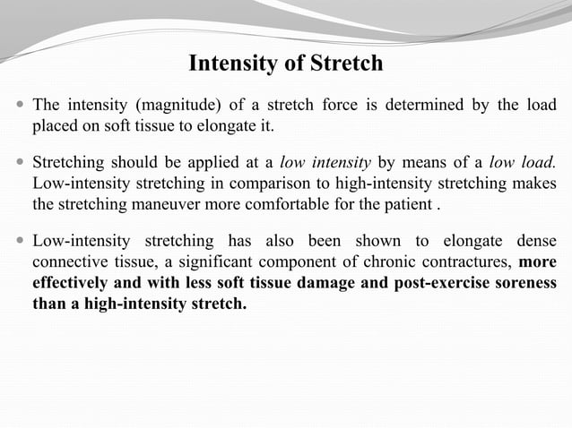 Types of stretching technique | PPTX | Physical Therapy | Wellness