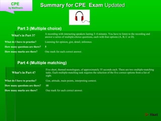CPE - Information | PPT