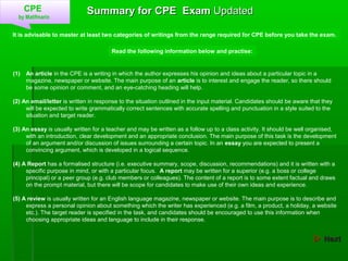 CPE - Information | PPT