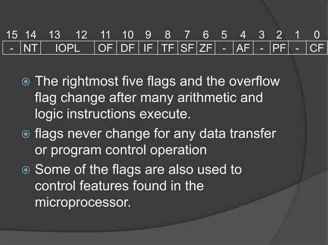 Cpe103 03 [processor flags] | PPT