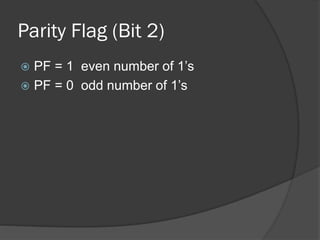 Cpe103 03 [processor flags] | PPT