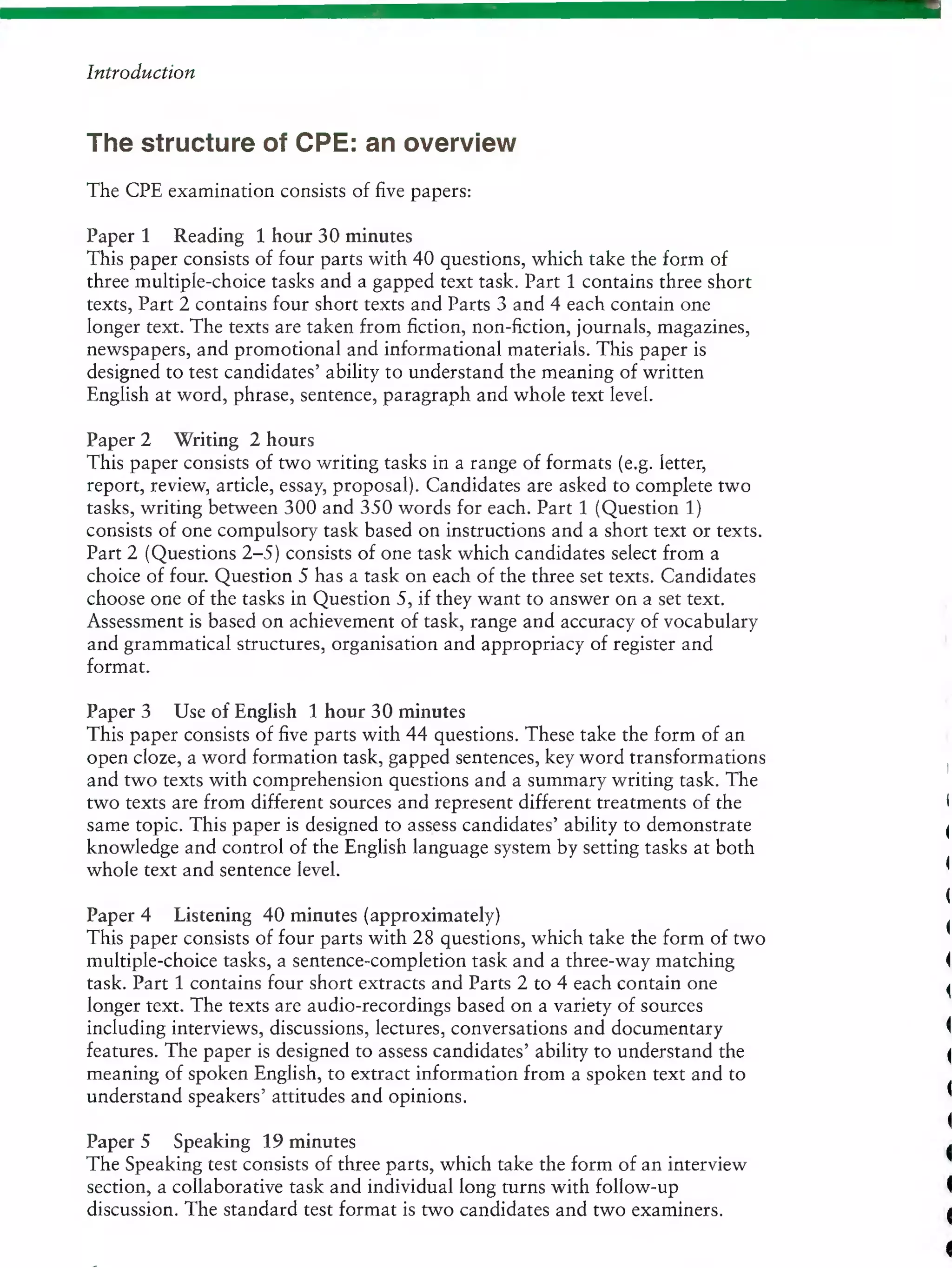 Cpe5 Cambridge Proficiency book | PDF