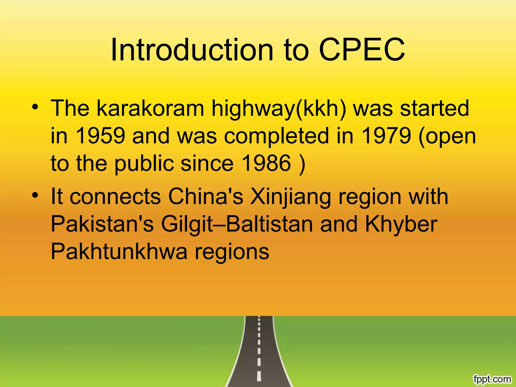 China Pakistan Economic Corridor (CPEC) | PPT