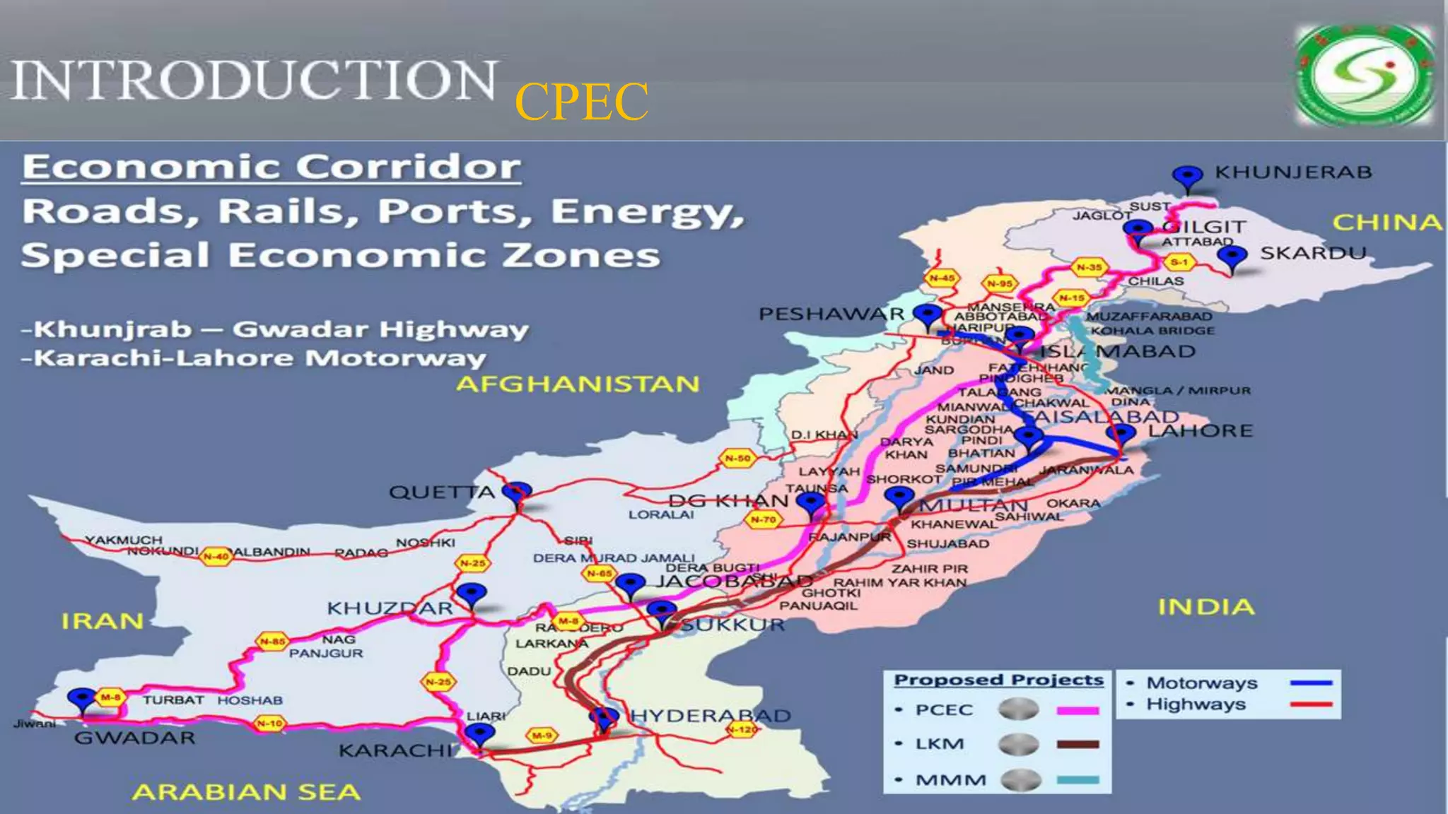 The China-Pakistan Economic Corridor (CPEC) Opportunities and ...