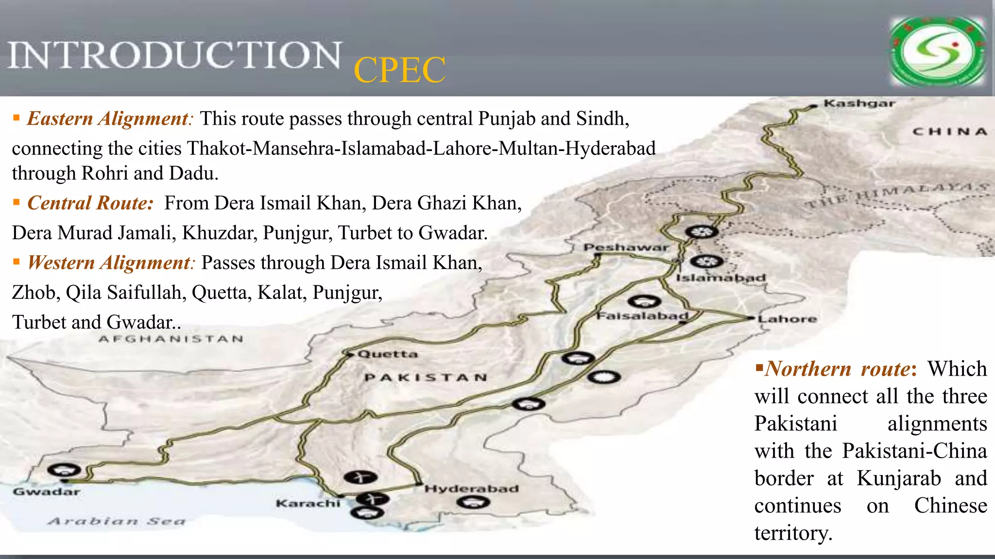 The China-Pakistan Economic Corridor (CPEC) Opportunities and ...