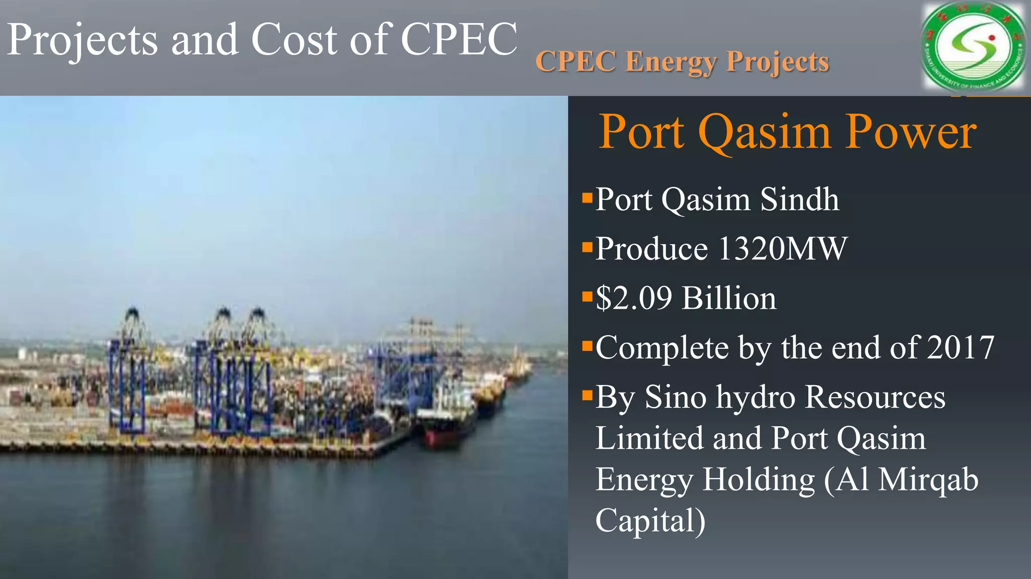 The China-Pakistan Economic Corridor (CPEC) Opportunities and ...