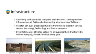 Cpec china pakistan economic corridor by-akhtar muhammad usman | PPT