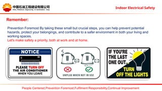 Indoor electric Safety Moment - Indoor Electrical Safety.pptx