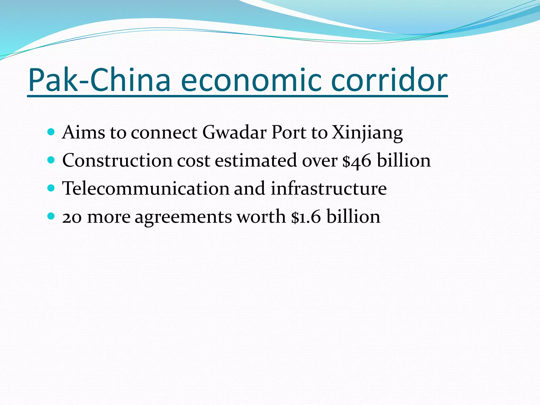 Cpec challenges and opportunities | PPTX