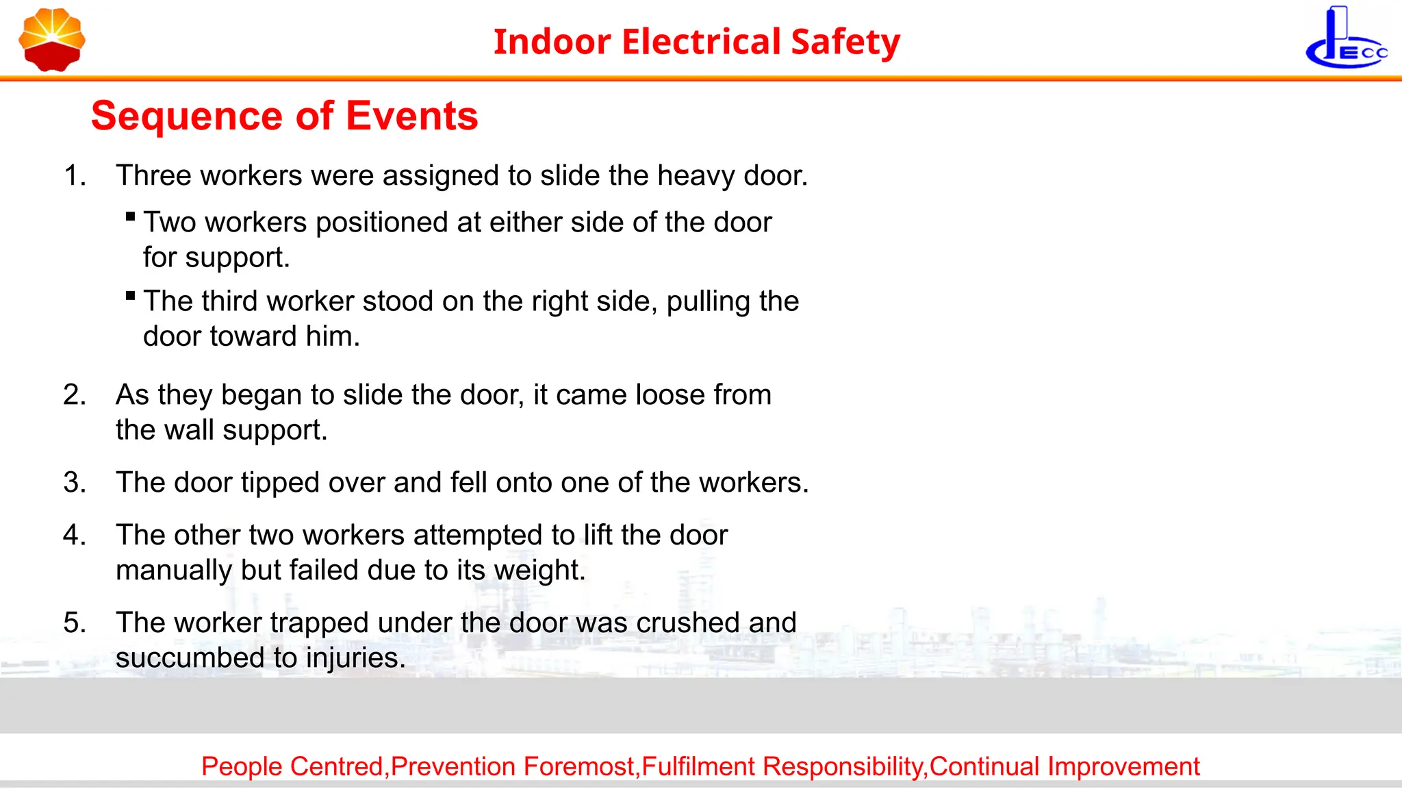 CPECC RML Safety Moment - Door Collapse.pptx