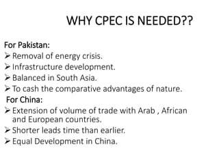 china pakistan economic corridor (cpec) | PPT