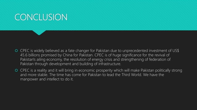 CPEC its challenges and aspects | PPTX