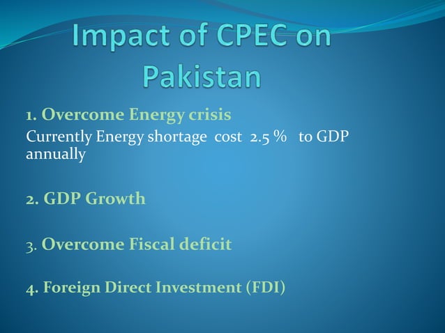 Cpec & its importance | PPT