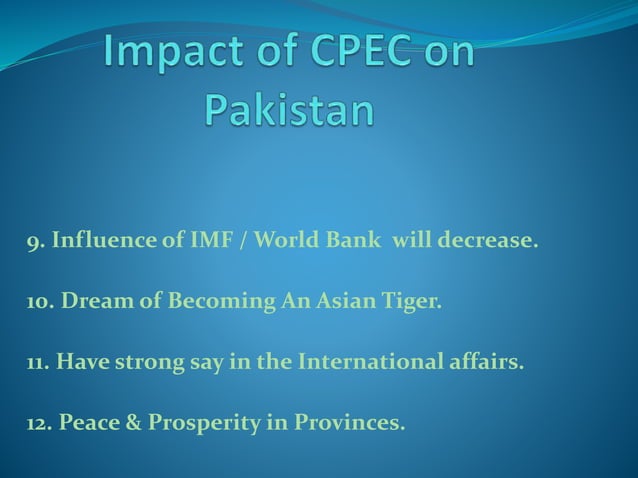 Cpec & its importance | PPT