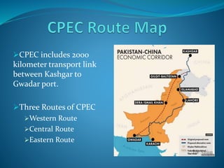 Cpec & its importance | PPTX