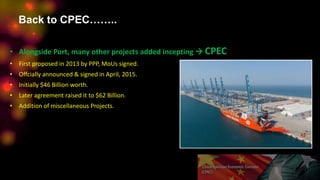 China Pakistan Economic Corridor (CPEC) by Awais Khan Marwat | PPTX