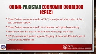 CPEC: Benefits to Balochistan | PPTX