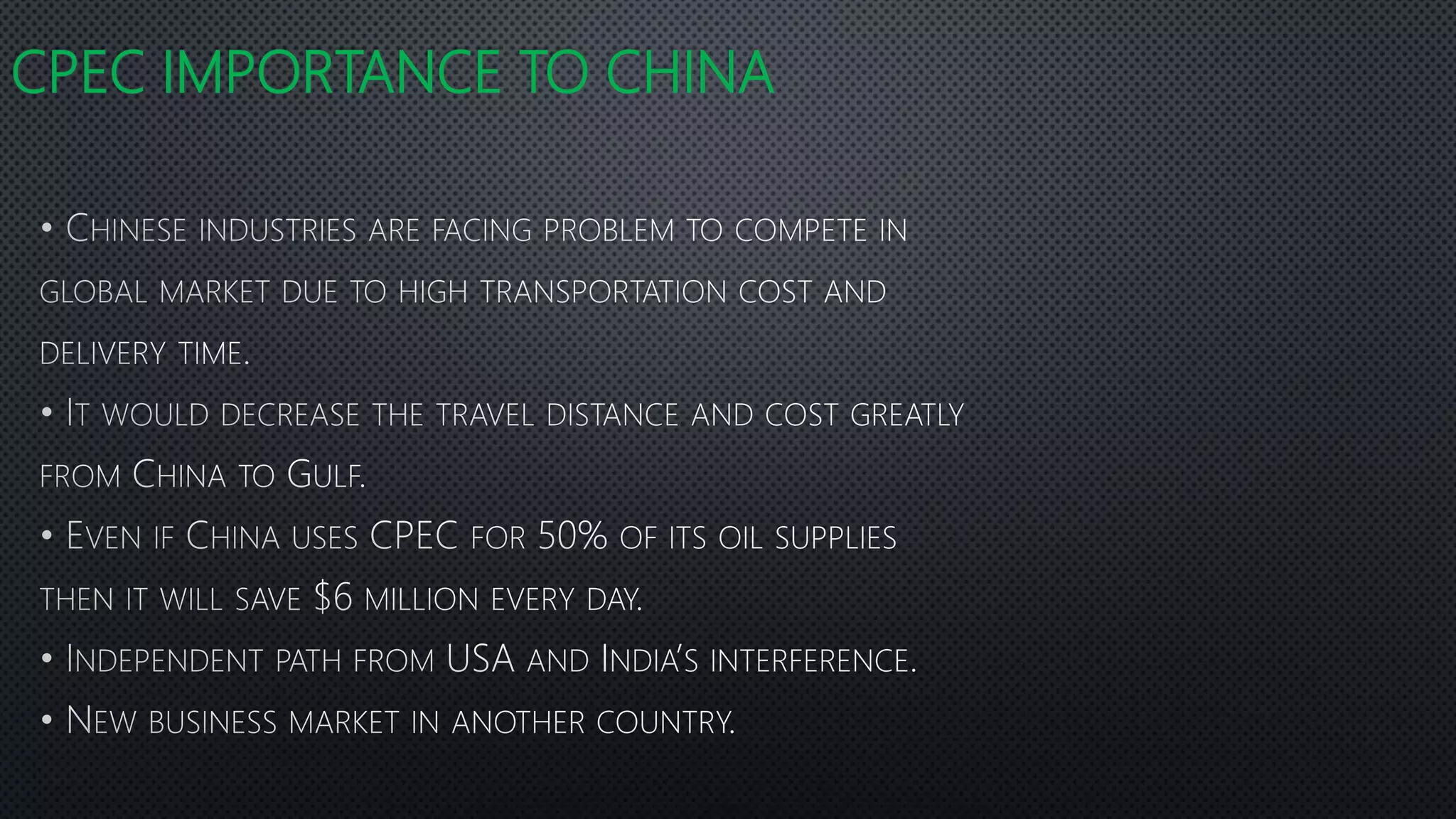 Cpec presentation | PPTX