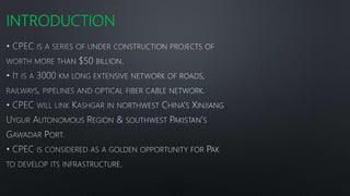 Cpec presentation | PPTX