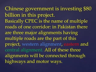 CPEC presentation | PPTX