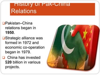 Cpec project of pak china | PPT